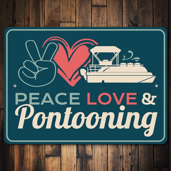 Pontoon Welcome Sign - Etsy