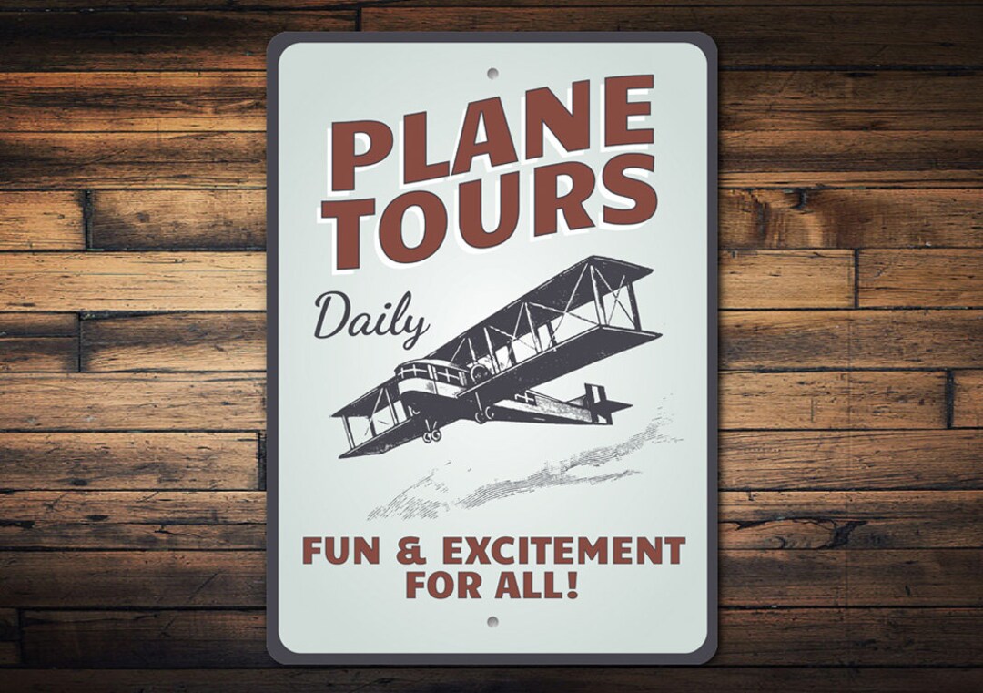 Plane Tours Daily, Daily Pilot, Aviation Decor, Aviation Pilot Sign ...