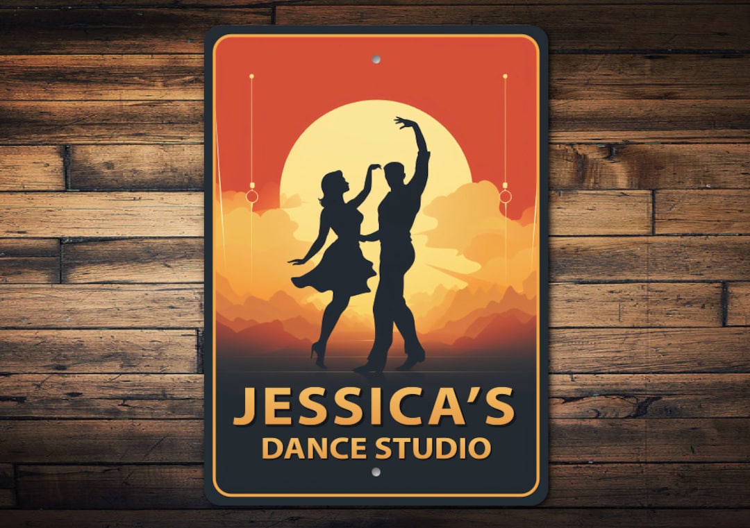 Dancing Studio Sign, Custom Dancer Sign, Dancer Sign, Dancing Gift ...