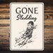 Sledding Sign, Sledding Decor, Sled Sign, Sled Decor, Gone Sledding ...