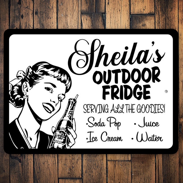 Retro Fridge - Etsy