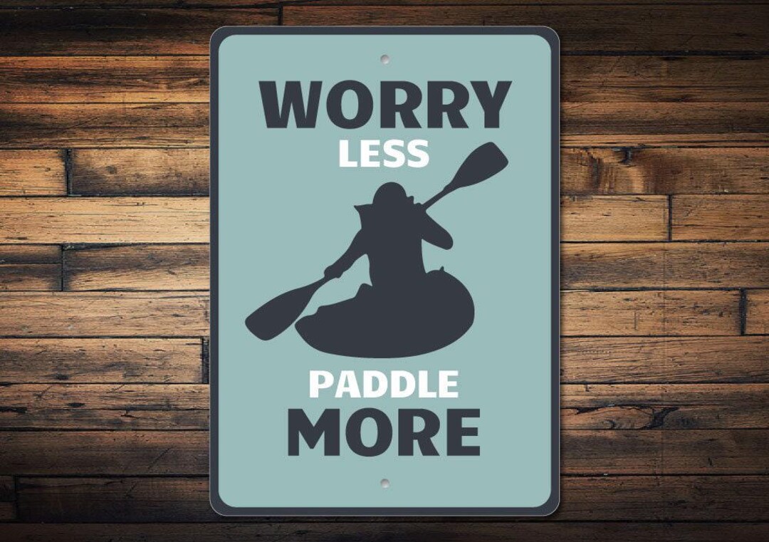 Kayak Decor, Kayaker Gift, Kayak Lover Sign, Kayak Sign, Kayaking Sign ...