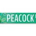 Peacock Sign Peacock Sign Peacock Decor Zoo Signs Zoo - Etsy