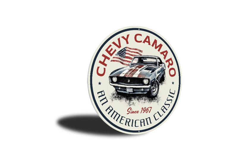 Chevy Camaro Sign American Classic Camaro Classic Camaro - Etsy