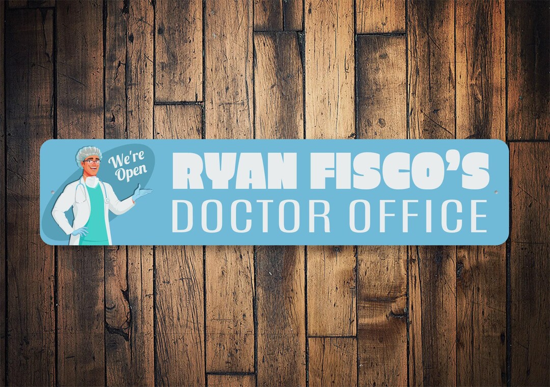 Personal Doctor Sign, Custom Doctor Gift, Gift for Doctor, Hospital ...