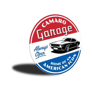 Chevrolet Camaro, Chevy Camaro Garage, Decor for Camaro, Chevrolet ...