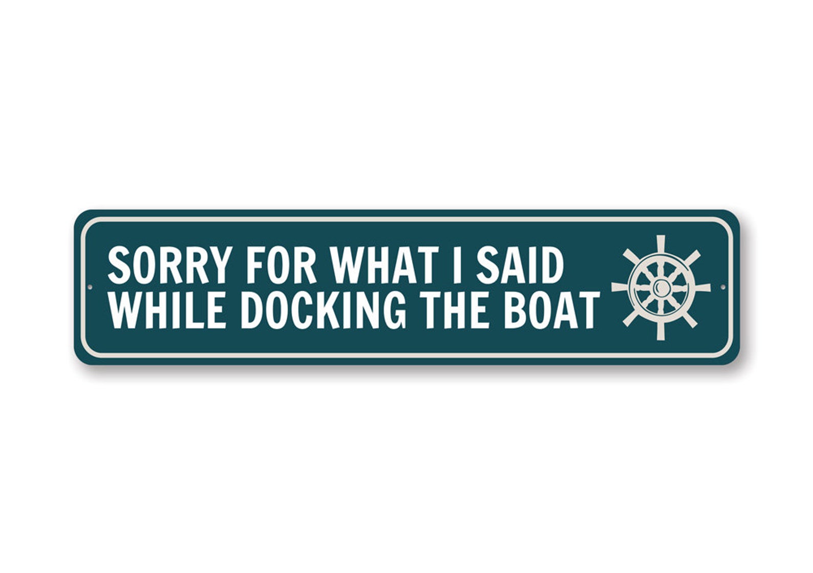 Funny Dock Sign Boat Dock Sign Dads Boat Decor Boating - Etsy