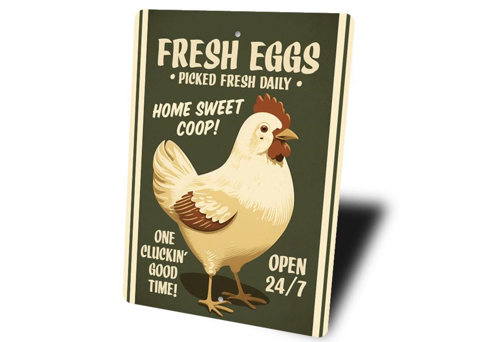 Chicken Egg Coop Sign, Chicken Coop Sign, Fresh Egg Sign, Fresh Eggs ...