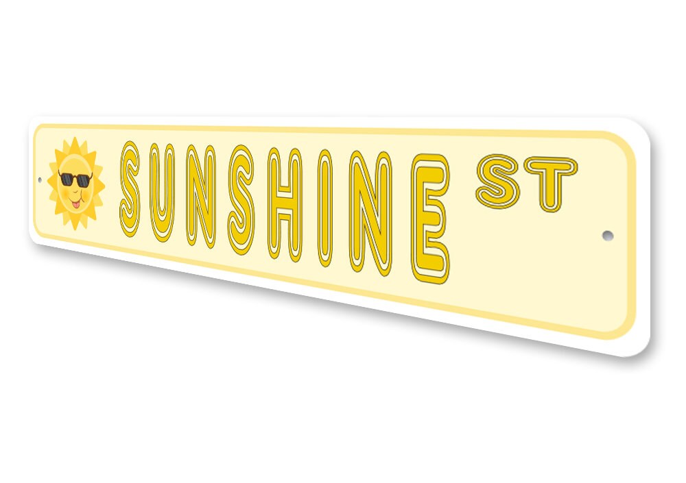 Sunshine ST Sign Sunshine Lovers Sunshine State Sunny Day - Etsy UK