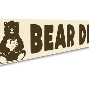 Bear Den Sign, Cute Bear Den Sign, Bear Wall Sign, Bear Den, Cute Bear ...