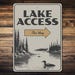 Canoe Portage Sign, Paddling Sign, Lake Cottage Resort Decor Prop ...