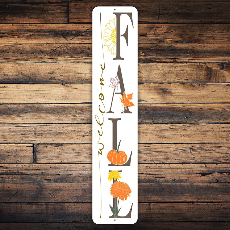 Fall Porch Sign - Etsy