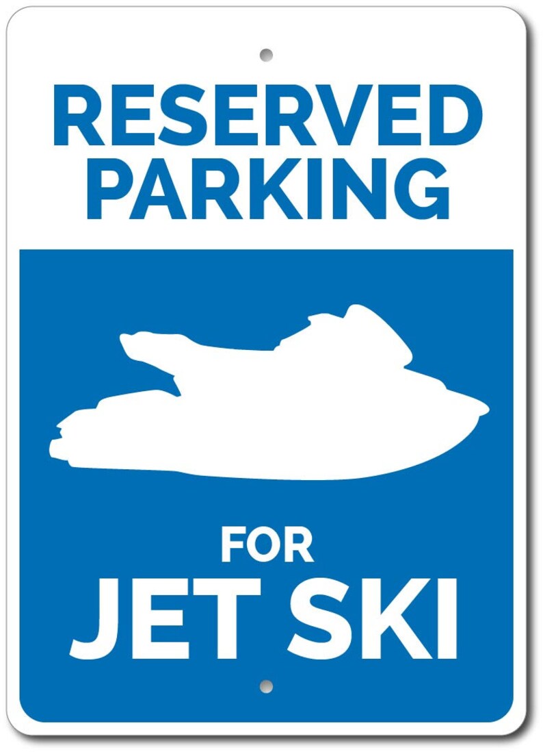 Jet Ski Lover Gift Jet Ski Sign Jet Ski Parking Sign - Etsy
