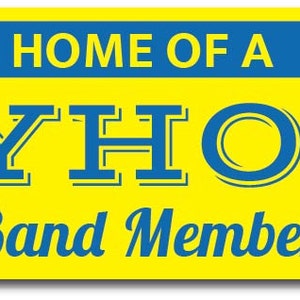 Band Sign Custom Band Member Gift School Name Sign Music - Etsy