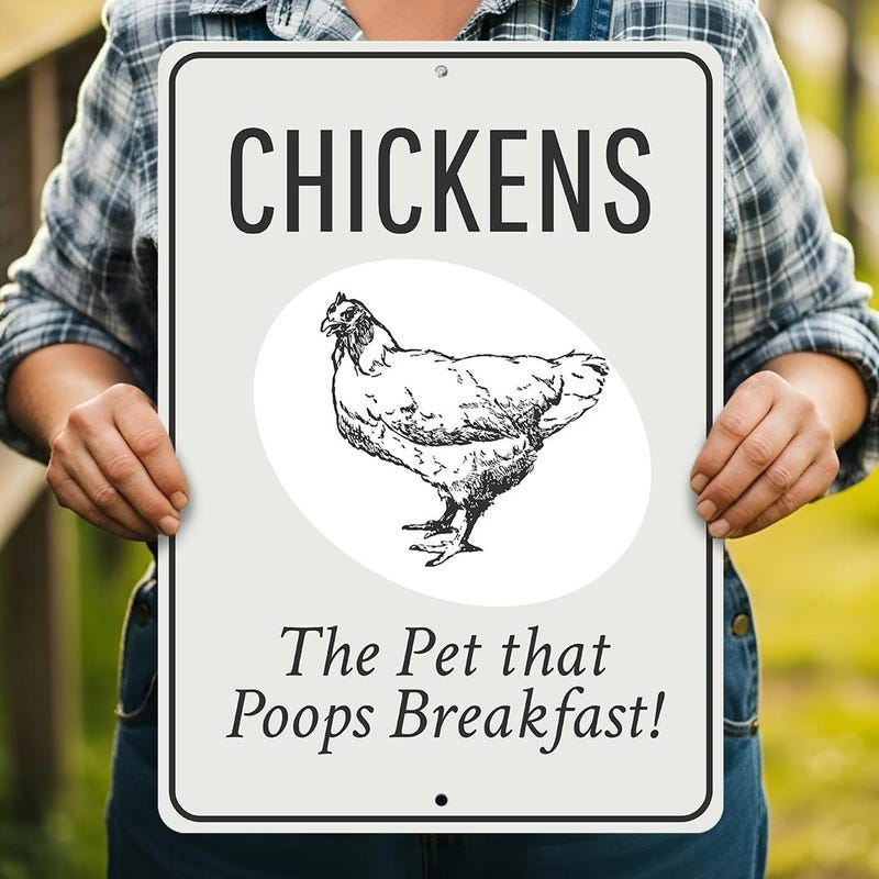 Chicken Poop Sign - Etsy