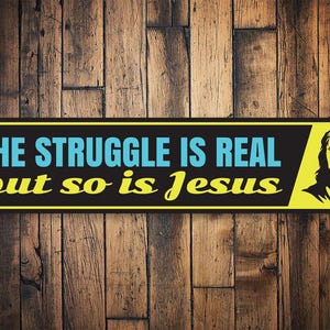 Real Jesus Sign, Funny Jesus Sign, We Love God, Jesus Lovers, He is ...
