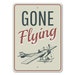 Gone Flying Sign, Flying Plane Sign, Airplane Decor, Airplane Pilot ...