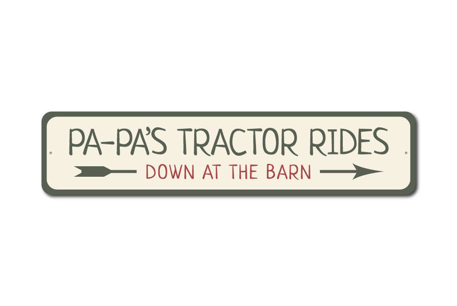 Tractor Rides Sign, Papa Gift, Papa Sign, Tractor Ride Sign, Barn ...