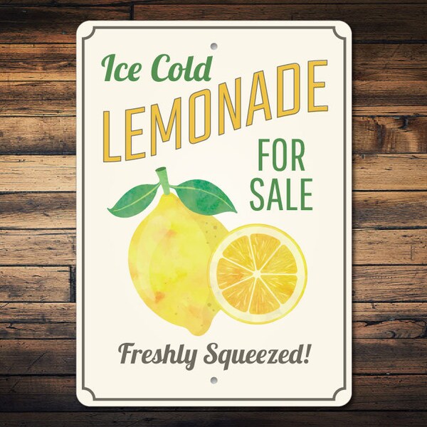 Lemonade Stand Sign - Etsy