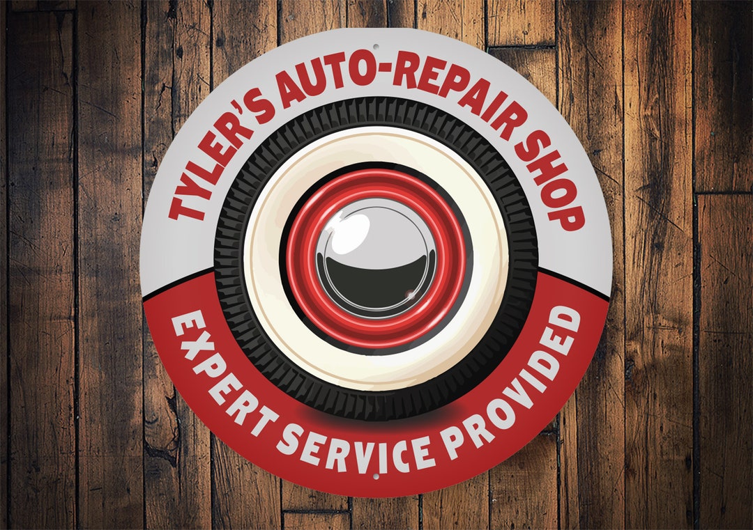 Custom Auto Repair Shop Sign, Repair Shop Sign, Gift for Auto Repair ...