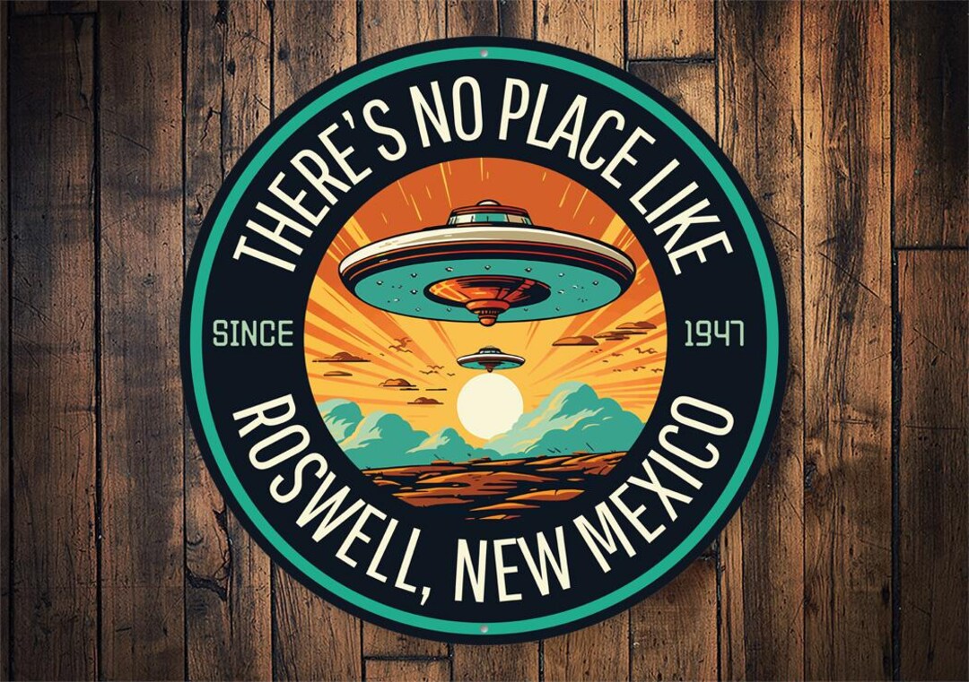 Roswell Sign, New Mexico Decor, Roswell Home Decor, Roswell Wall Decor ...