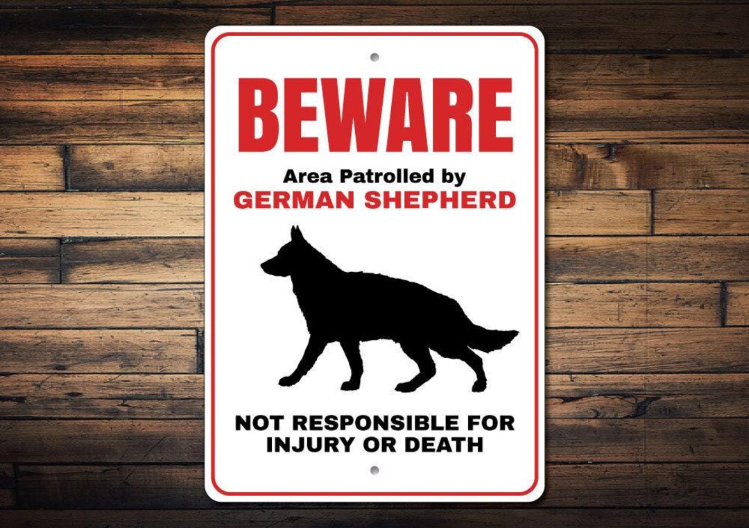 German Shepherd Sign, German Shepherd Gift, German Shepherd Decor ...