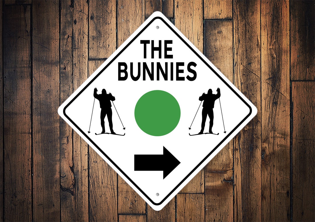 Ski Trail Sign, Ski Lounge Sign, Ski Cabin Decor, Skiing Gift, Custom ...