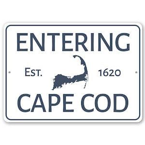 Entering Cape Cod, Cape Cod Sign, Cape Cod Gift Decor, Island Sign ...