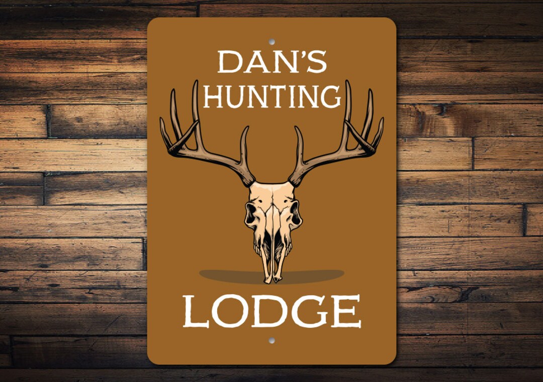 Custom Hunting Sign, Hunting Sign, Custom Hunting Lodge, Custom Lodge ...