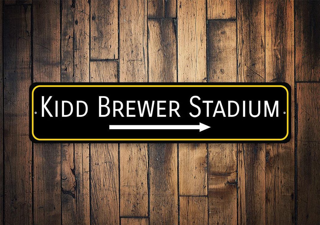 Kidd Brewer Stadium Directional Sign, Mountaineers Sign, App State Fan ...