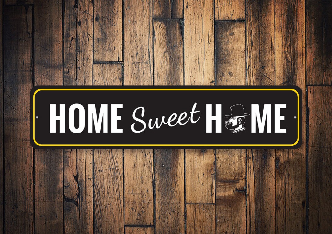Appalachian State Home Sweet Home Sign, App State Decor, Mountaineers ...