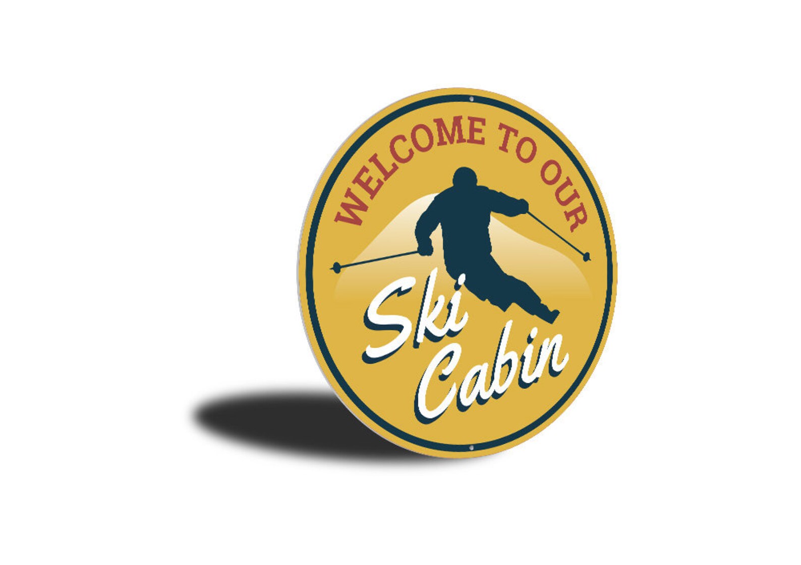 Cabin Welcome Sign Welcoming Sign Ski Cabin Decor Ski - Etsy