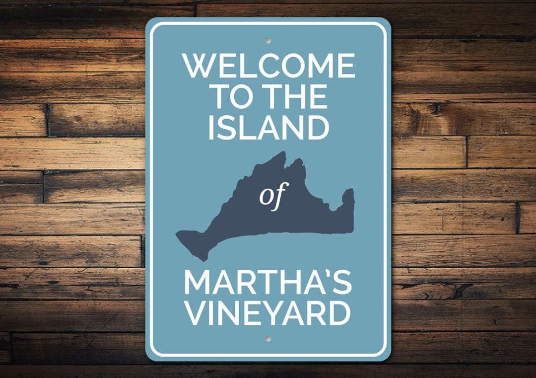 Martha's Vineyard Sign, Vineyard Place Decor, Island Decor, Vineyard ...
