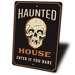 Haunted House Sign, Scary Houses Sign, Haunted Decor, Scary Kid Gift ...