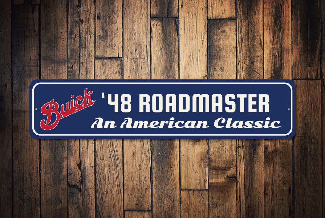 Roadmaster Sign, Buick Roadmaster Gift, Buick Owner Gift, Dad Buick ...