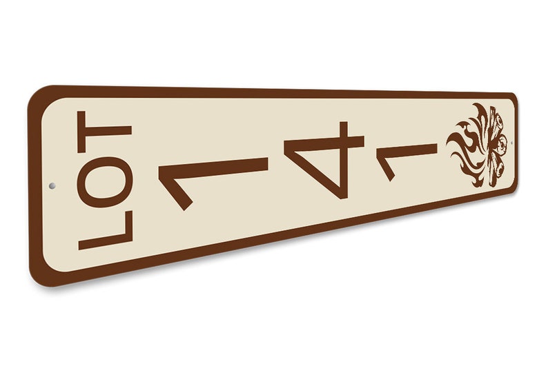 Camping Lot Spot Sign Camping Lot Number Sign Camper Number | Etsy