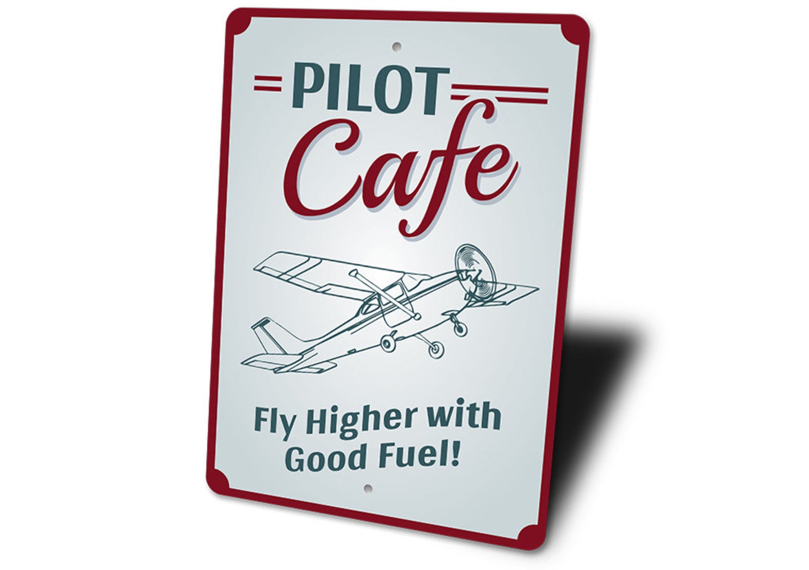 Airport Cafe Cafe for Pilots Sign Airplane Cafe Hangar - Etsy