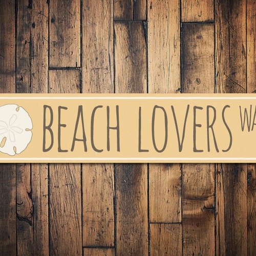Ocean Breeze Way Sign Custom Beach Street Sign Ocean Lover - Etsy