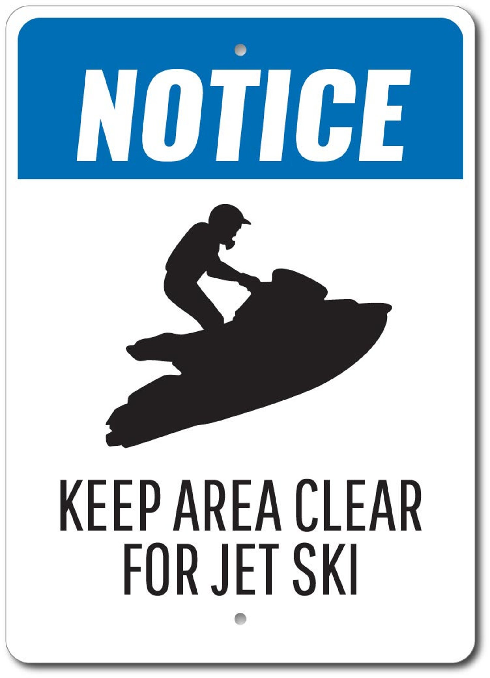 Jet Ski Decor Jet Ski Notice Sign Jet Ski Sign Jet Ski | Etsy