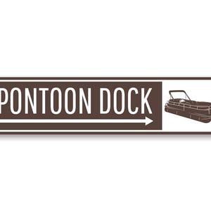 Pontoon Dock Sign, Pontoon Owner, Boat Dock Sign, Boating Dock, Pontoon ...