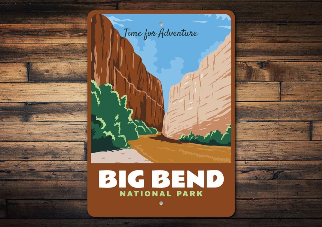 Big Bend National Park, Big Bend Sign, Rio Grande Sign, Outdoor ...