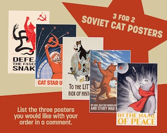 Soviet Cat | Etsy