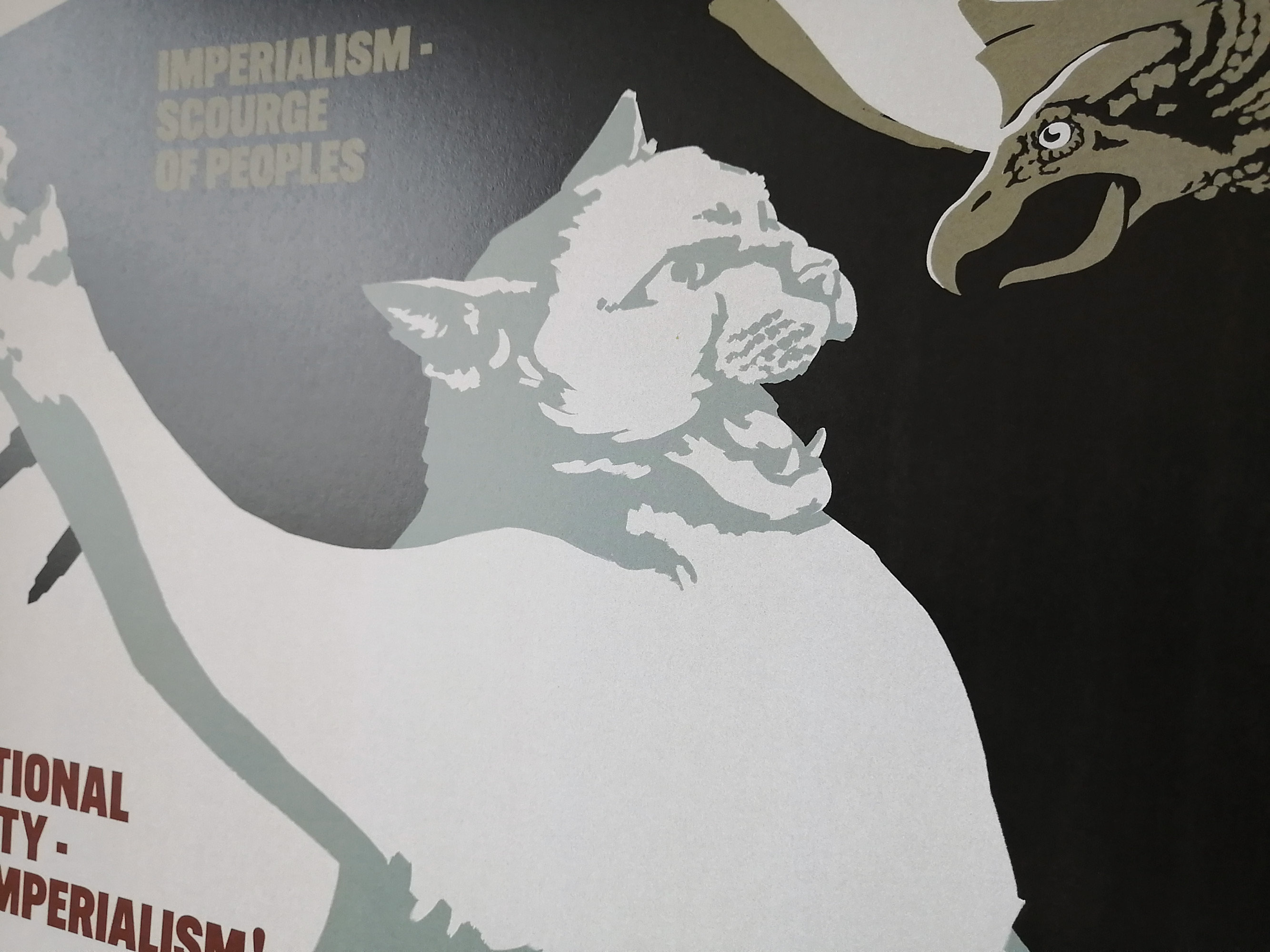 Soviet Cat Poster Imperialism Scourge of Peoples - Etsy