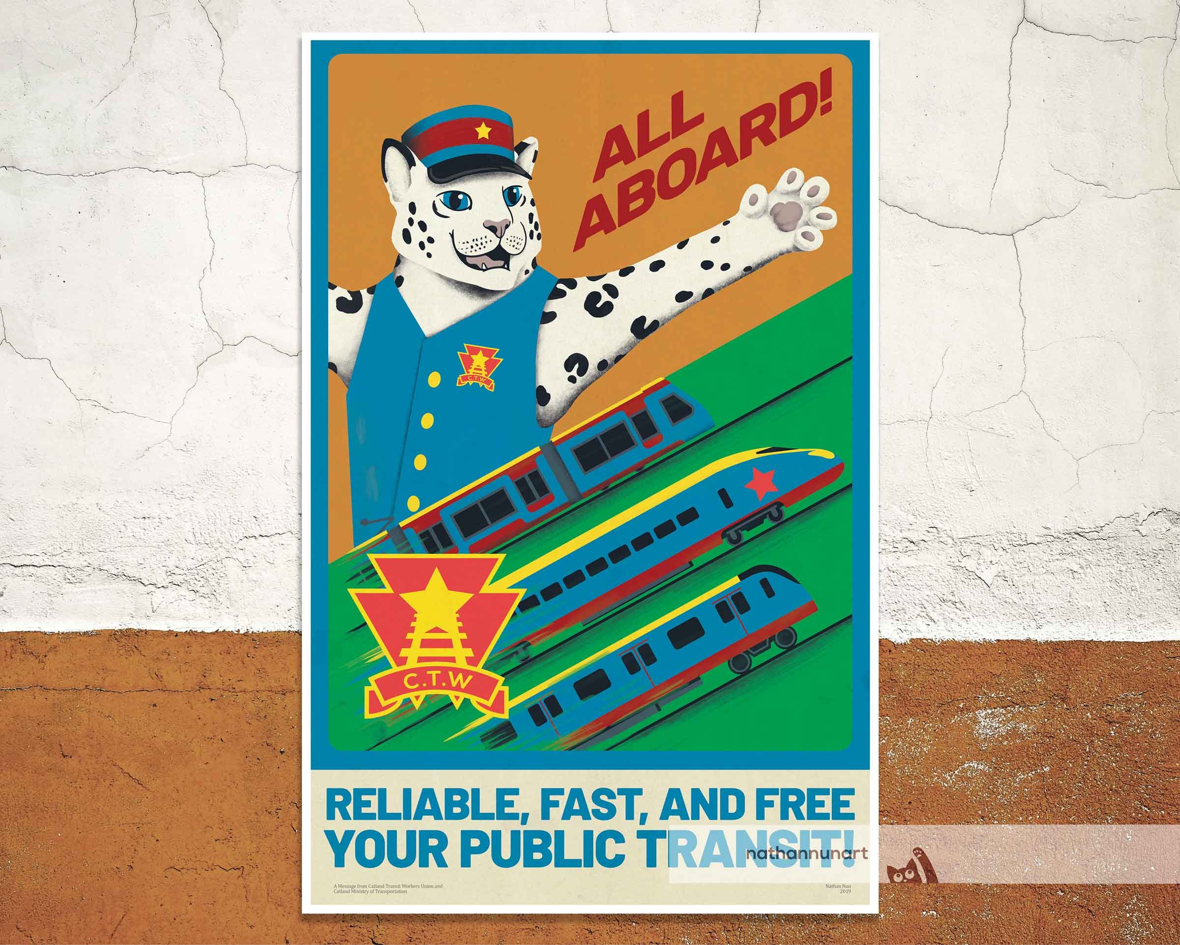 Chairman Meow Poster