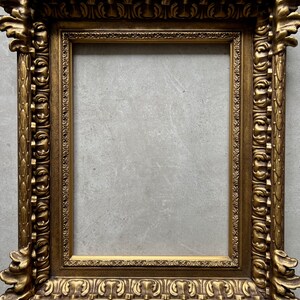 Baroque Antique Style Gold Frame / RP - 4” - Any Size Please Specify ...