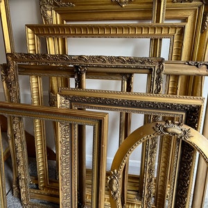 5 X FRAMES Med/ Large Decorative Frames (bespoke Collection) Chosen by ...