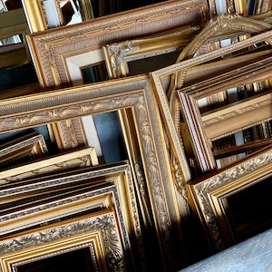 1-3 Pcs Gold Picture Frames / Ornate Gold Frames / Gallery Wall Frames ...