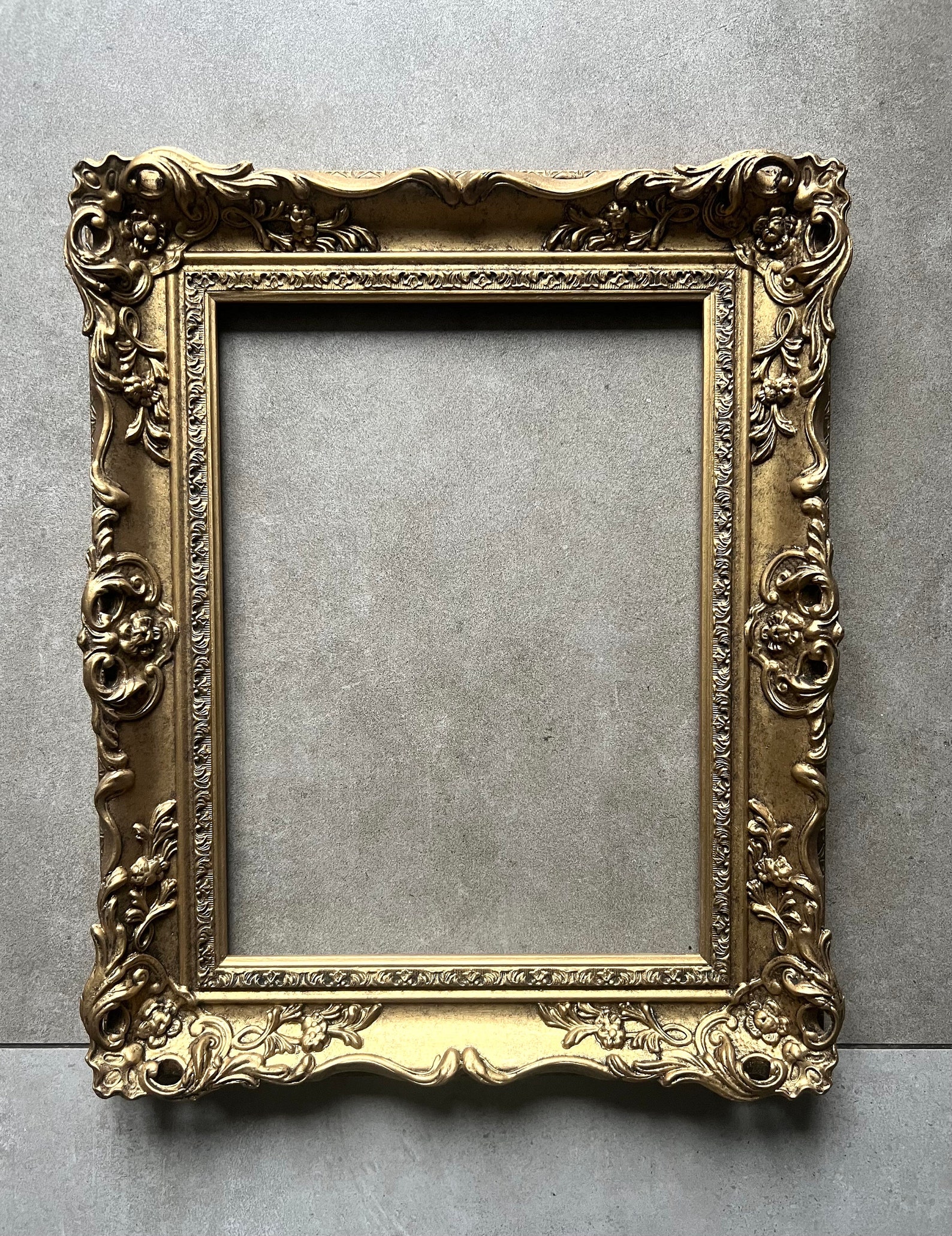 Swept Antique Style Gold Frame - Ornate Handmade Picture Frame - Etsy