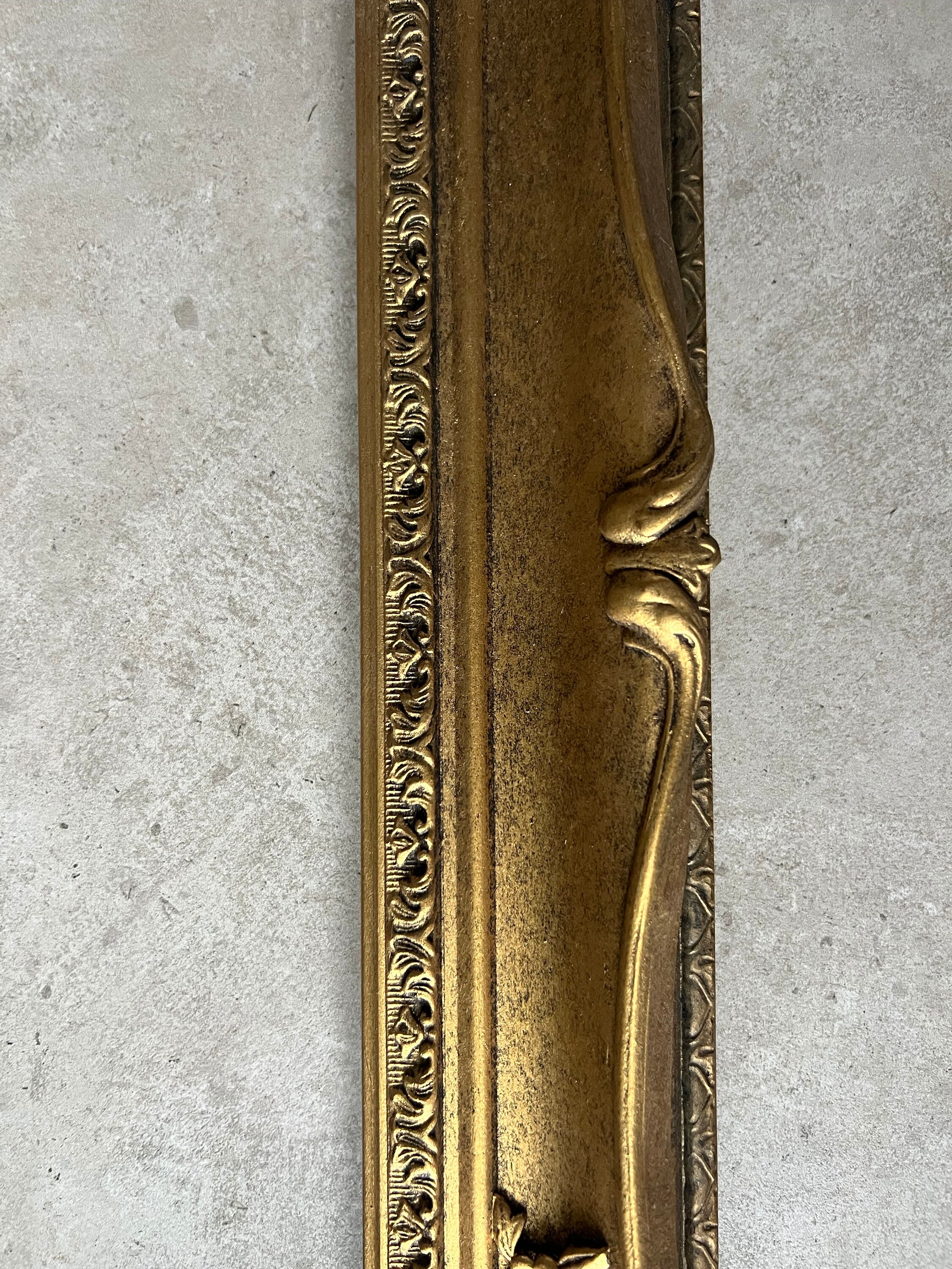 Handmade Swept Gold Ornate Frame - Antique Style, Custom Size - Etsy