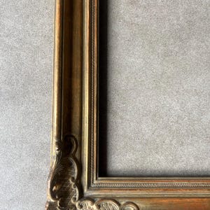 15 X 18 French Decorative Frame/ Swept Frame Decorative Frame / Gilt ...